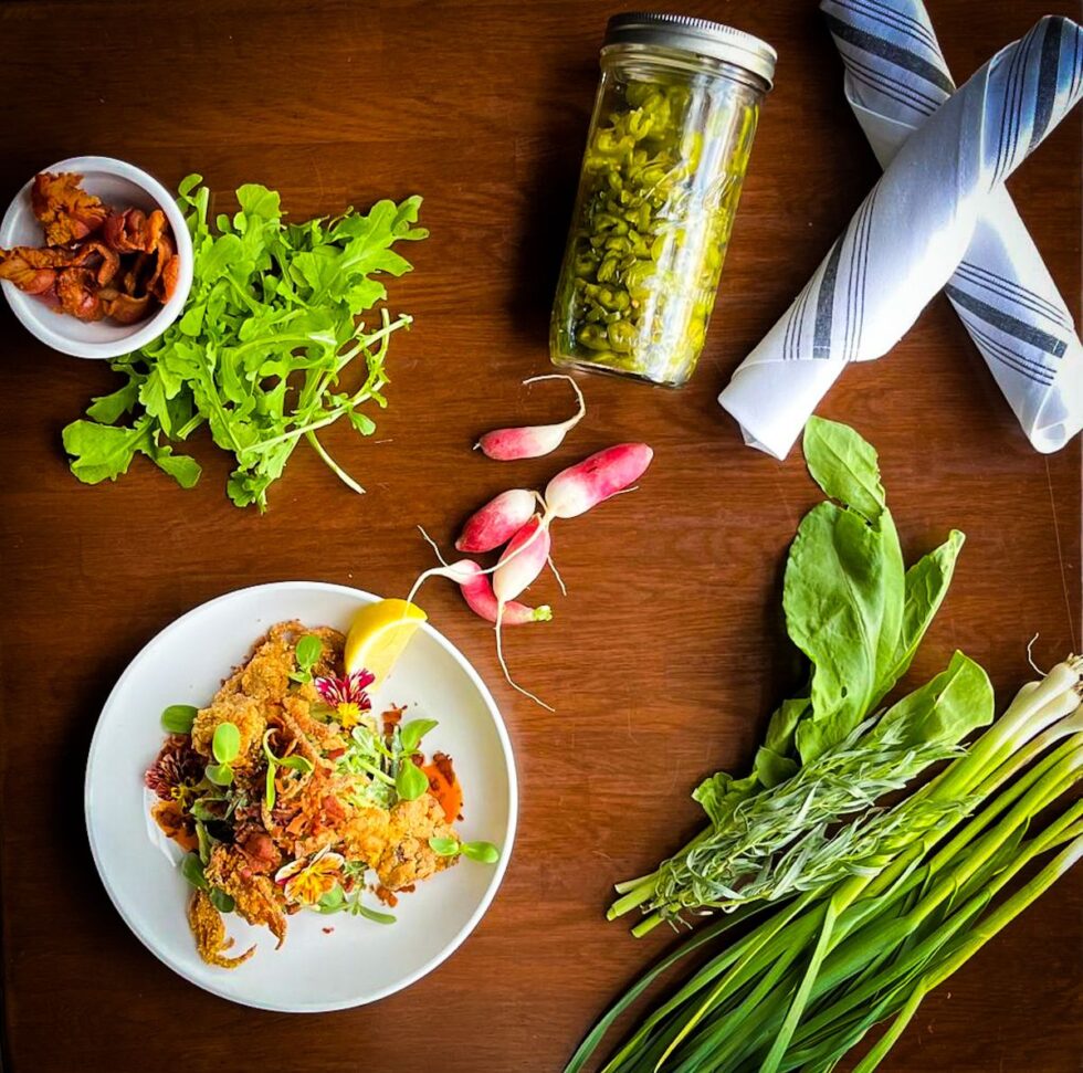 Feast Weekend Special - Cornmeal Dusted Softshell Crab