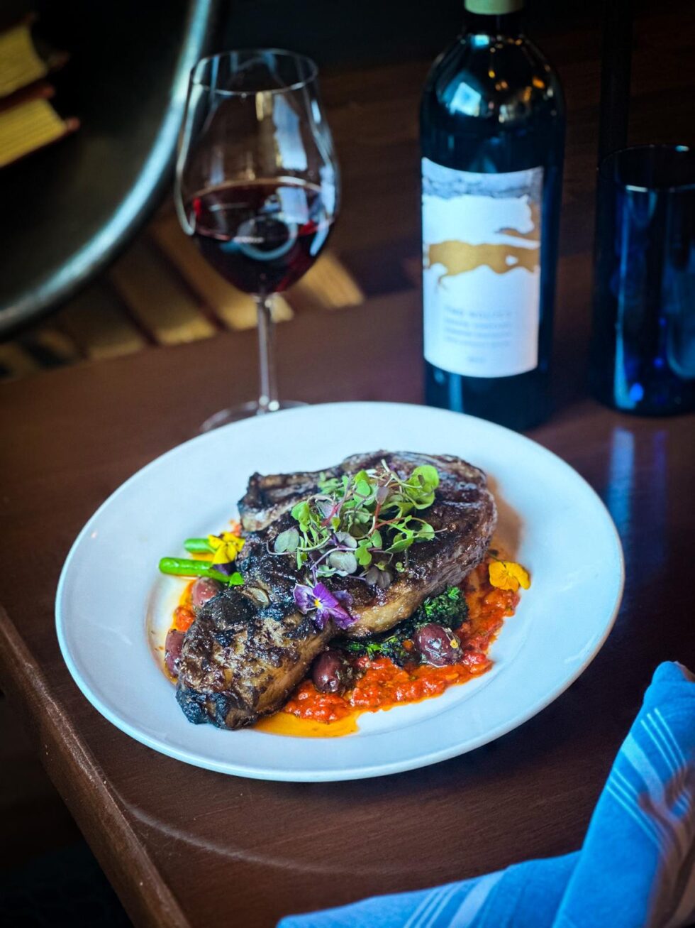 Feast Weekend Special - Wagyu Ribeye Red Pepper Romesco